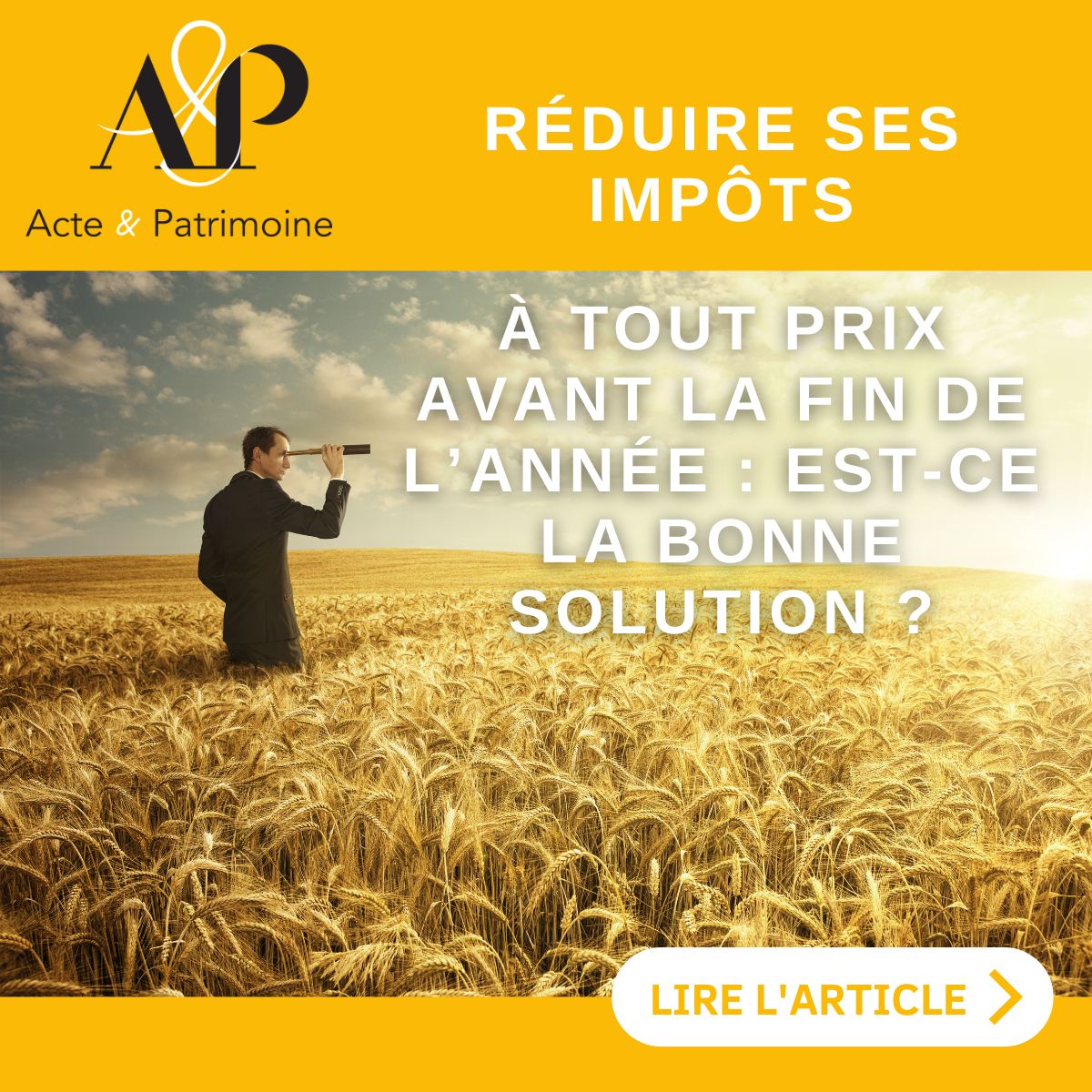 Réduire ses impôts à tout prix avant la fin de l’année : est-ce la bonne solution ? | ACTE ...